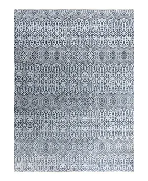 Bloomingdale'S Indo Ikat M7184 Area Rug, 9'1 X 12'3 - Gray