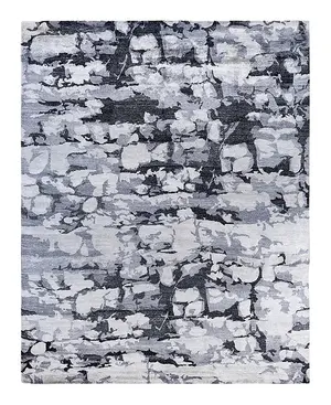 Bloomingdale'S Indo Modern M6784 Area Rug, 8'1 X 10'1 - Gray