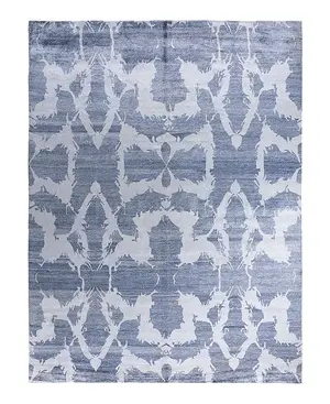 Bloomingdale'S Indo Modern M6612 Area Rug, 9'2 X 11'10 - Gray