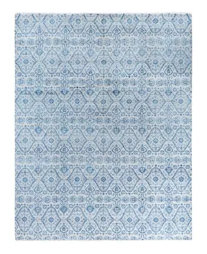 Bloomingdale'S Indo Ikat M6103 Area Rug, 8'1 X 10'2 - Gray
