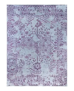 Bloomingdale'S Indo Ikat M7549 Area Rug, 9'1 X 12'1 - Gray