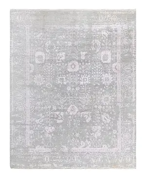 Bloomingdale'S Indo Ikat M7347 Area Rug, 8'1 X 10'4 - Gray