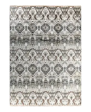 Bloomingdale'S Indo Ikat M6042 Area Rug, 8'10 X 12'1 - Brown