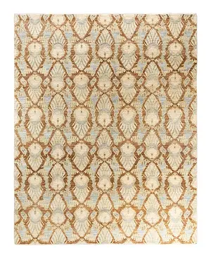 Bloomingdale'S Indo Ikat M6381 Area Rug, 8' X 10 - Brown