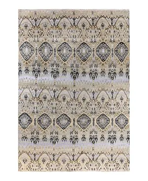 Bloomingdale'S Indo Ikat M6011 Area Rug, 8'10 X 12'5 - Beige