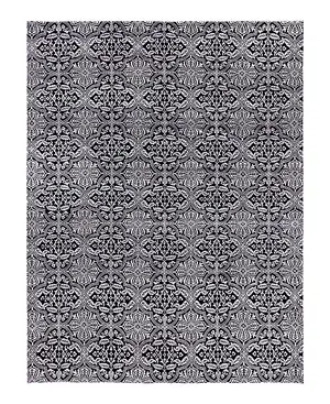 Bloomingdale'S Indo Ikat M7258 Area Rug, 9'3 X 12'1 - Black