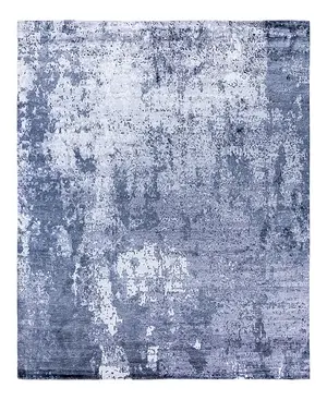Bloomingdale'S Indo Modern M7542 Area Rug, 8'2 X 9'10 - Gray