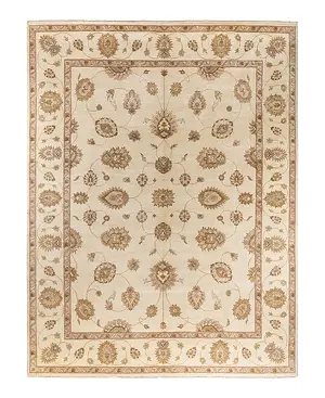 Bloomingdale'S Indo Oushak M6046 Area Rug, 9'2 X 12'1 - Ivory