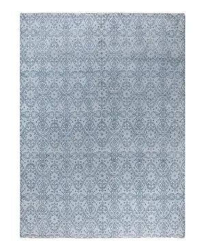 Bloomingdale'S Indo Ikat M6979 Area Rug, 8'5 X 9'10 - Gray