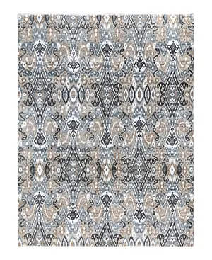 Bloomingdale'S Indo Ikat M6087 Area Rug, 8'10 X 12'1 - Gray