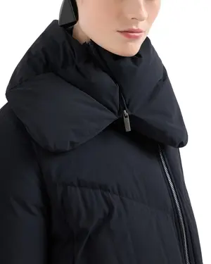 Emporio Armani Pillow Collar Puffer Coat
