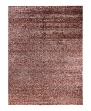 Bloomingdale'S Indo Gabbeh M8708 Area Rug, 9' X 12'1 - Gray