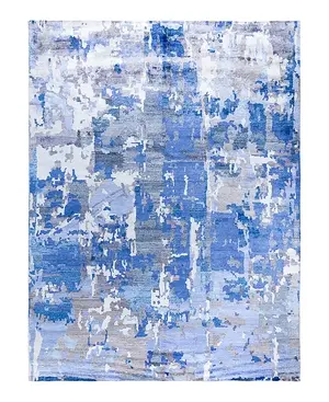Bloomingdale'S Indo Modern M6966 Area Rug, 9'1 X 11'10 Purple