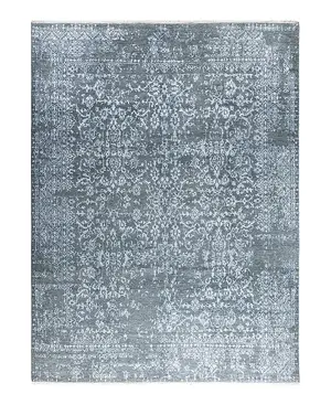 Bloomingdale'S Indo Ikat M6689 Area Rug, 9'2 X 12'3 - Gray