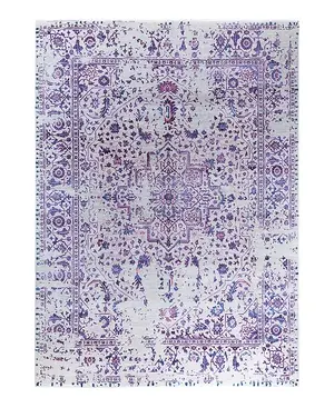Bloomingdale'S Indo Ikat M7856 Area Rug, 9'1 X 12'1 - Gray