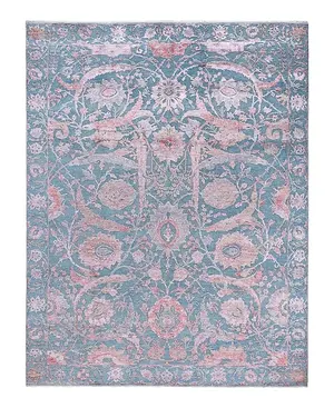 Bloomingdale'S Indo Ikat M7614 Area Rug, 8'1 X 10'4 - Gray