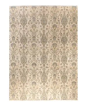 Bloomingdale'S Indo Ikat M6301 Area Rug, 9'1 X 12'4 - Beige