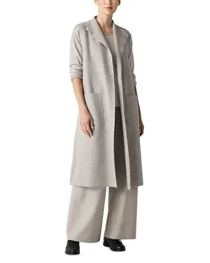 Eileen Fisher Shawl Collar Topper Vest