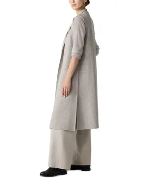 Eileen Fisher Shawl Collar Topper Vest