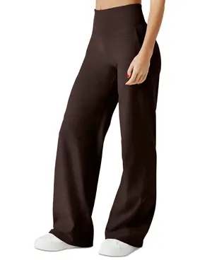 Beyond Yoga Spacedye Laid Back Pants - Dark Chocolate