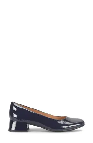 SOFFT Lillian Leather Pumps - Darya Navy Patent