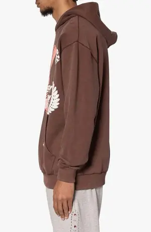 Mnml Shrc Touring Cup Hoodie - Brown