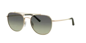 Oliver Spencer Oliver Peoples Aviator Sunglasses Forest Gradient