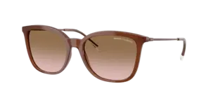 Armani Exchange Cat Eye Sunglasses - Pink Gradient Grey