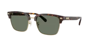 COACH Sunglasses Green Solid
