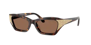 SWAROVSKI Swarovski SK6029 Sunglasses Dark Brown