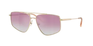 JIMMY CHOO Sunglasses - Clear Gradient Fuxia Mirror Silver