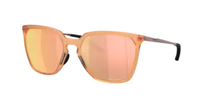 Oakley Square Frame Sunglasses - Prizm Rose Gold Polarized