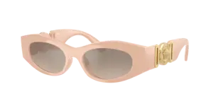Versace Sunglasses - Brown Gradient Grey Mirror Silver