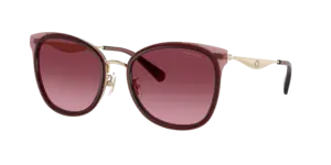 COACH COACH Sunglasses Burgundy Gradient