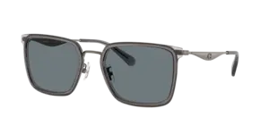 COACH Square Sunglasses - Grey Solid