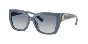 COACH Coach Cat Eye Sunglasses Blue Gradient