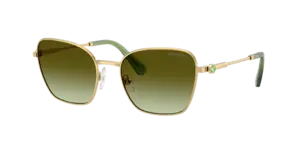 SWAROVSKI Sunglasses - Green Gradient Brown