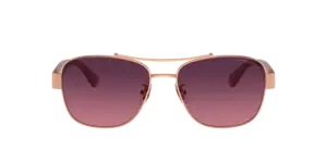 COACH Aviator Sunglasses - Burgundy Gradient Polar