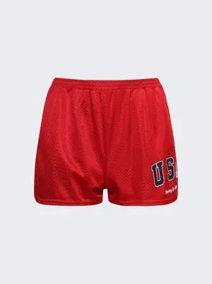 Women's High-Cut Athletic Shorts