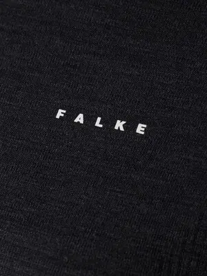 Falke Wool-blend Top - Black