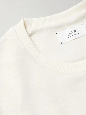 Mr P. Cotton-blend Jersey Sweatshirt