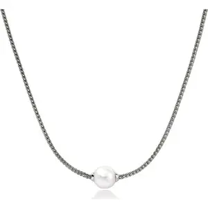 John Hardy Essentials Pearl Necklace - Silver