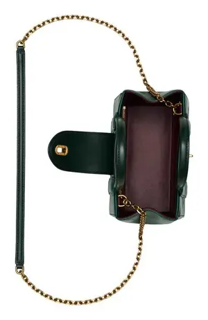 Marc Jacobs Mini Turnlock Leather Crossbody Tote