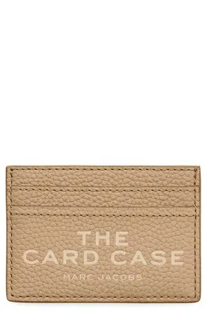 Marc Jacobs The Leather Card Case Camel