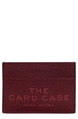 Marc Jacobs The Leather Card Case Cherry