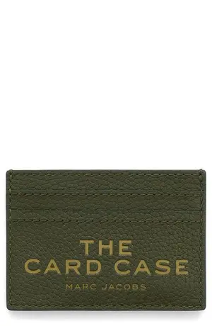 Marc Jacobs The Leather Card Case Forest