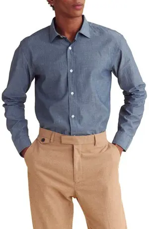 Billy Reid Spread Collar Shirts For Men