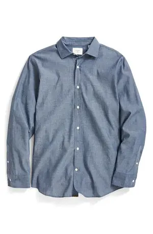 Billy Reid Holt Cotton Dress Shirt