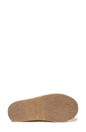 Minnetonka Reindeer Wool-blend Scuff Slipper
