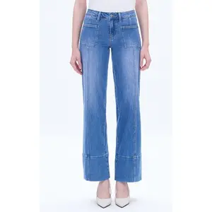 Bayeas Medium Wash Bottoms For Women